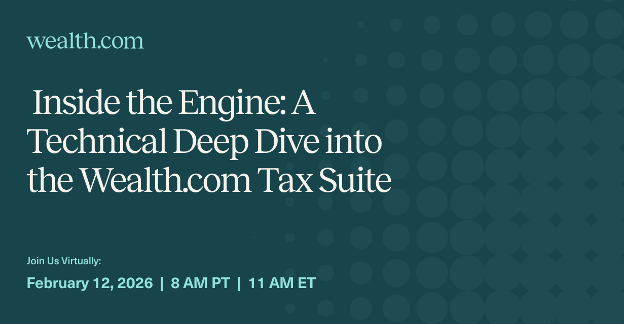 Inside the Engine: A Technical Deep Dive into the Wealth.com Tax Planning